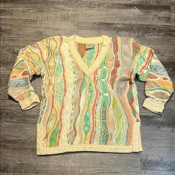 COOGI | Sweaters | Coogi Multicolor Vneck Sweater | Poshmark